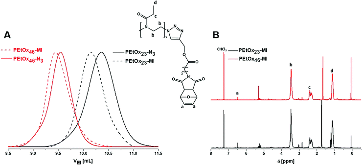 Maleimide-functionalized poly(2-ethyl-2-oxazoline): synthesis and ...