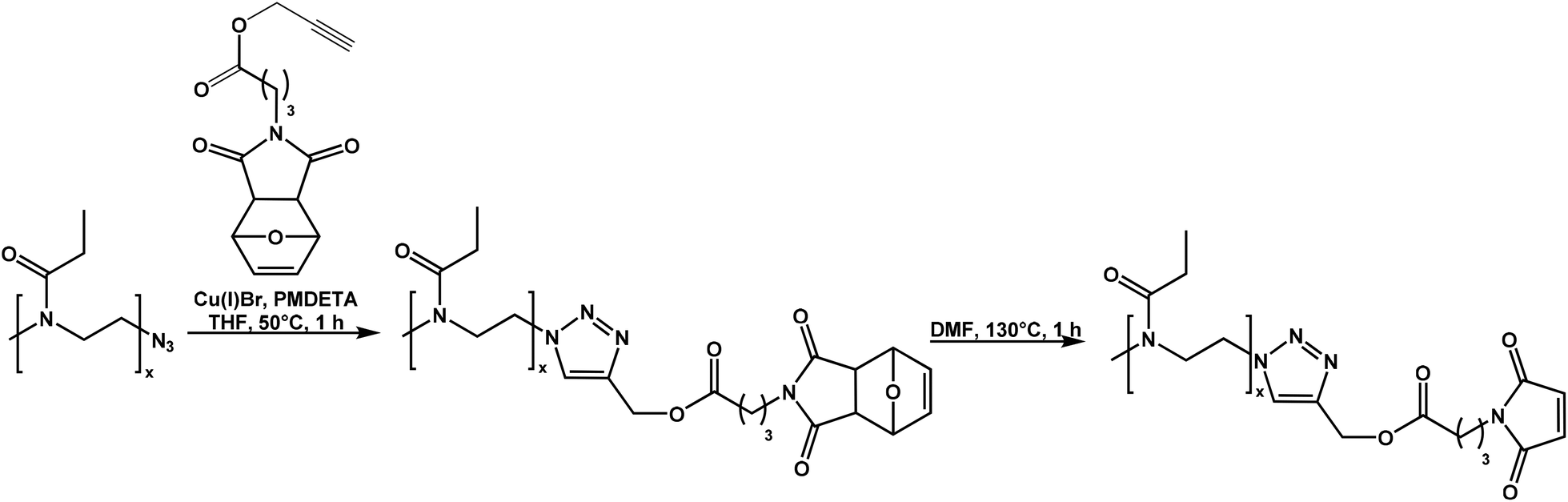 Maleimide-functionalized poly(2-ethyl-2-oxazoline): synthesis and ...