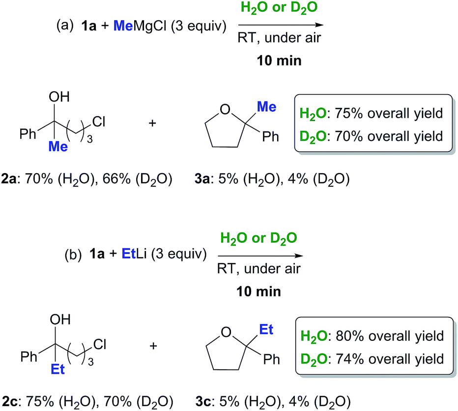 Grignard Reagent Reaction With Water