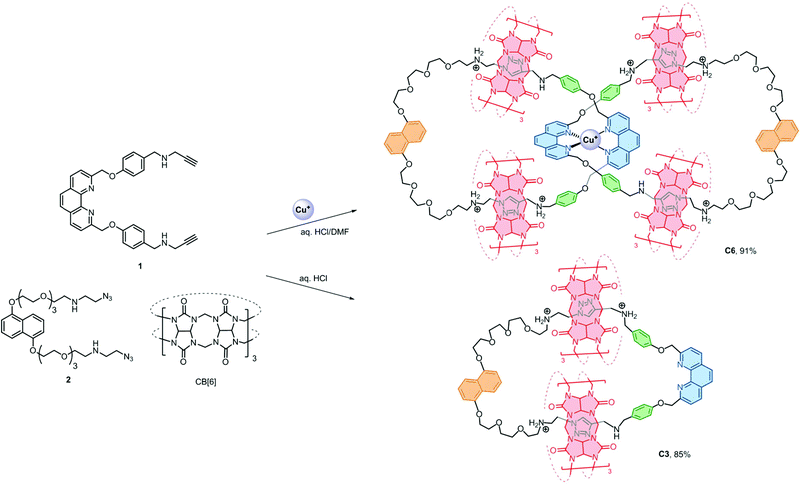 Facile syntheses of [3]-, [4]- and [6]catenanes templated by orthogonal ...