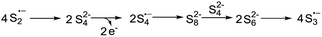 The involvement of the trisulfur radical anion in electron-catalyzed ...