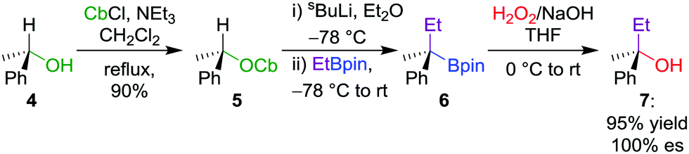 Stereospecific functionalizations and transformations of secondary and ...