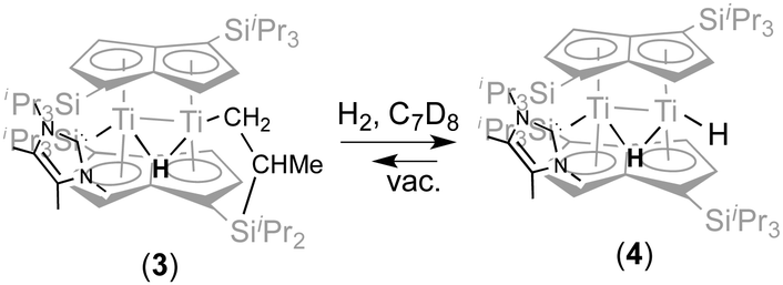 C–H and H–H activation at a di-titanium centre - Chemical ...