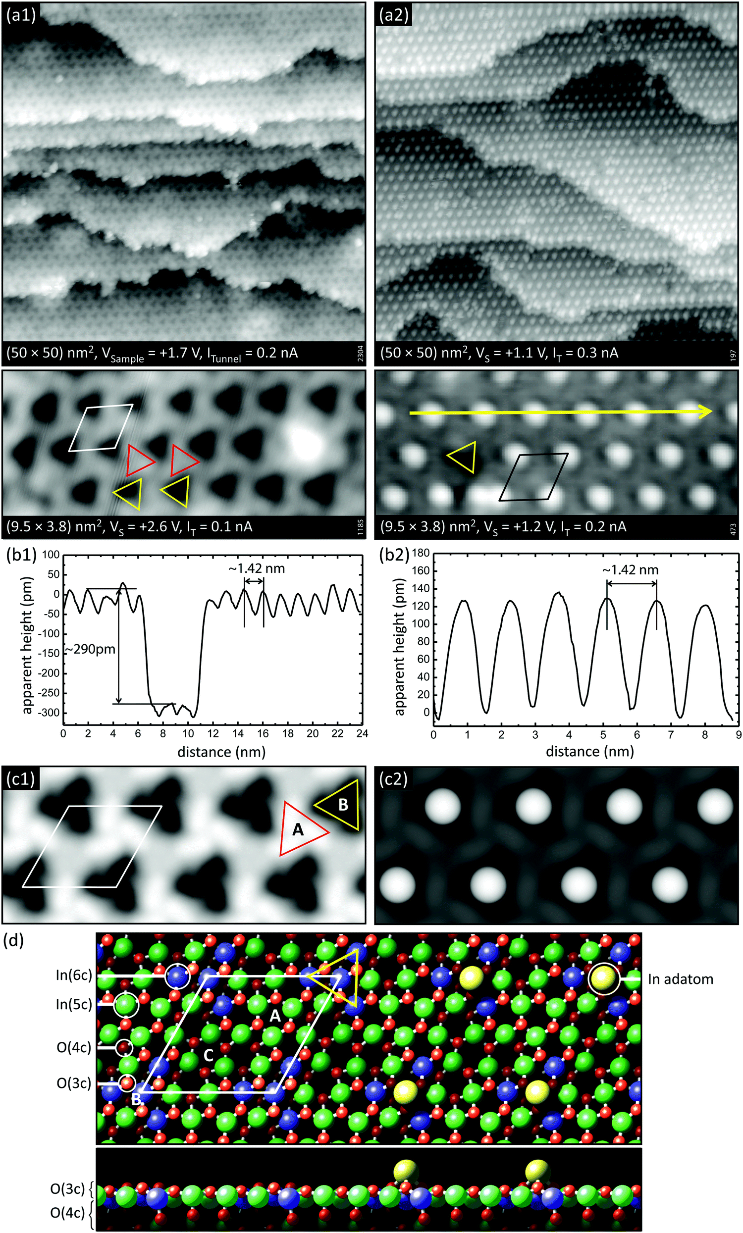 Surface point defects on bulk oxides: atomically-resolved scanning ...