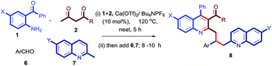 Highly efficient one-pot tandem Friedlander annulation and chemo ...
