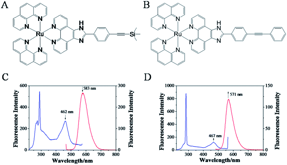A Ruthenium( ii ) complex as a potential luminescent switch-on probe for G-quadruplex DNA - RSC ...