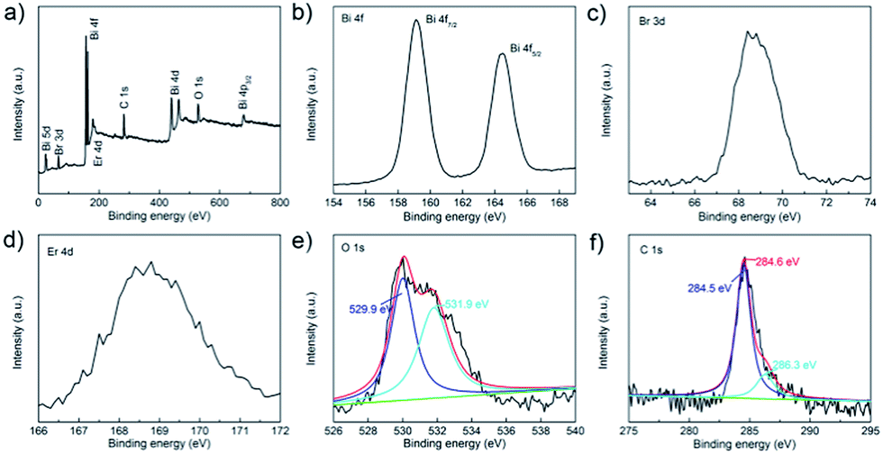 Efficient photocatalytic dye degradation over Er-doped BiOBr hollow ...