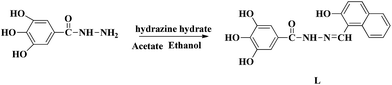 A turn-on fluorescent chemosensor based on acylhydrazone for sensing of Mg 2+ with a low ...