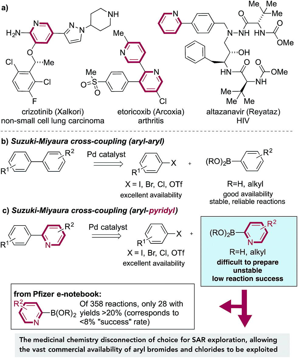 Pyridine sulfinates as general nucleophilic coupling partners in ...