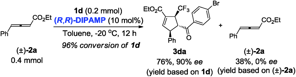 Phosphine-catalyzed enantioselective [3 + 2] cycloadditions of γ ...