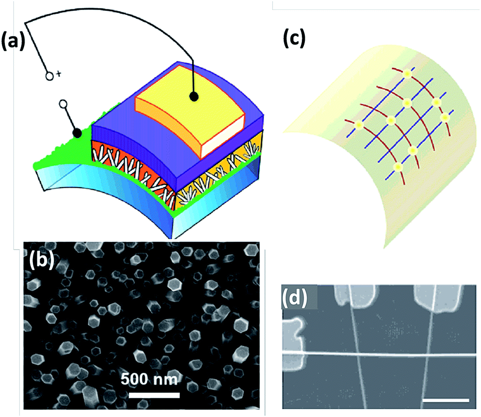 Flexible inorganic light emitting diodes based on semiconductor ...