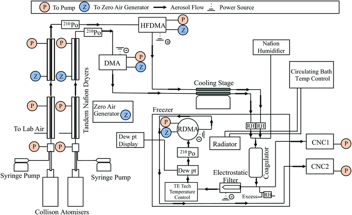 Amorphous phase state diagrams and viscosity of ternary aqueous organic ...