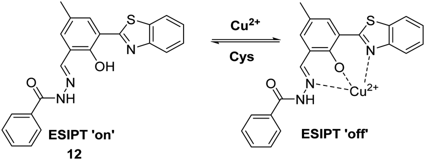 Excited-state intramolecular proton-transfer (ESIPT) based fluorescence ...