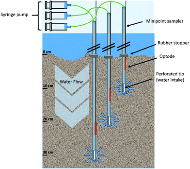 Determination of polar organic micropollutants in surface and pore ...