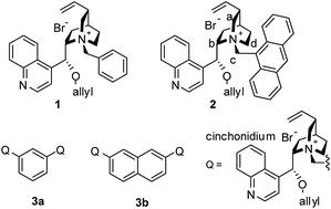 Dimeric cinchona ammonium salts with benzophenone linkers ...