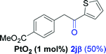 PtO 2 /PTSA system catalyzed regioselective hydration of internal ...
