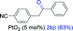 PtO 2 /PTSA system catalyzed regioselective hydration of internal ...