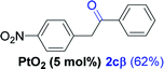 PtO 2 /PTSA system catalyzed regioselective hydration of internal ...
