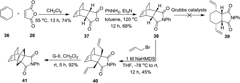 Synthesis of propellanes containing a bicyclo[2.2.2]octene unit via the ...