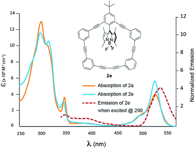 Photophysical behaviour of BODIPY-phenylacetylene macrocyclic dyads for ...