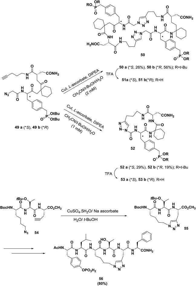 Synthesis of novel cyclopeptides containing heterocyclic skeletons ...