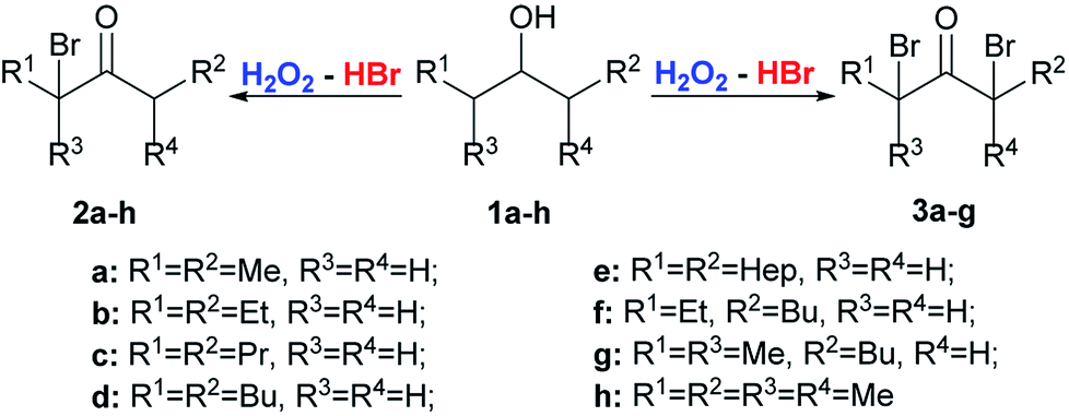 A H 2 O 2 /HBr system – several directions but one choice: oxidation ...