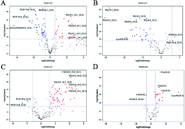 High-resolution lipidomics reveals dysregulation of lipid metabolism in ...