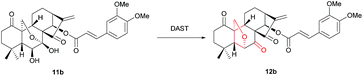 Structural modification of oridonin via DAST induced rearrangement ...