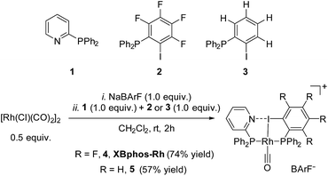XBphos-Rh : a halogen-bond assembled supramolecular catalyst - Chemical ...
