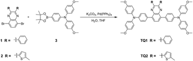 Low cost and stable quinoxaline-based hole-transporting materials with ...