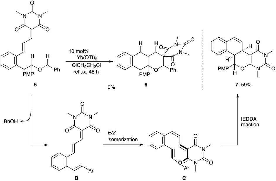 Highly diastereoselective synthesis of tricyclic fused-pyrans by ...
