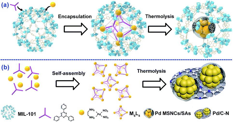 Encapsulation of C–N-decorated metal sub-nanoclusters/single atoms into ...