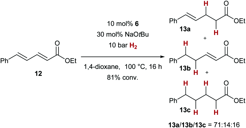 Catalytic hydrogenation of α,β-unsaturated carboxylic acid derivatives ...