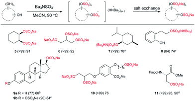 Sulfation made simple: a strategy for synthesising sulfated molecules ...