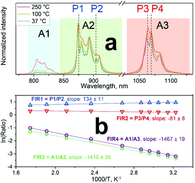 Nd3+-Doped BiVO4 luminescent nanothermometers of high sensitivity ...