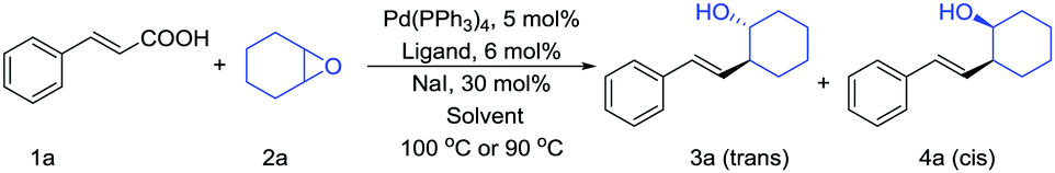Pd-Catalyzed decarboxylative cross-coupling reactions of epoxides with ...