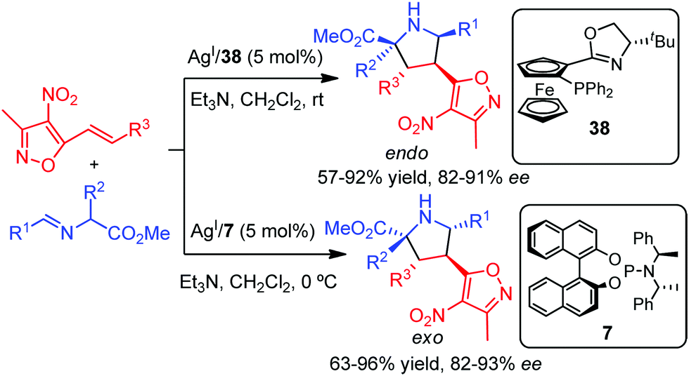 Stereochemical diversity in pyrrolidine synthesis by catalytic ...