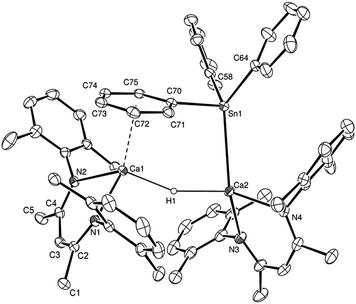 Calcium stannyl formation by organostannane dehydrogenation - Chemical ...
