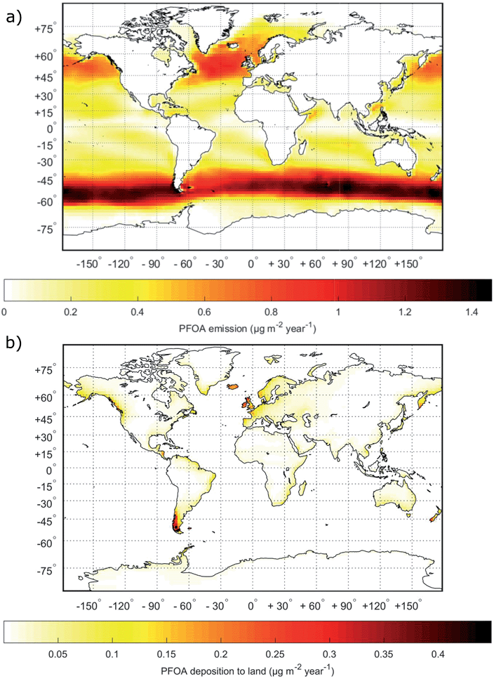 Global transport of perfluoroalkyl acids via sea spray aerosol ...
