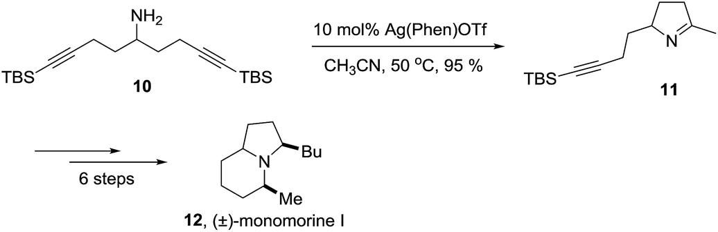 Metal-mediated synthesis of pyrrolines - RSC Advances (RSC Publishing ...