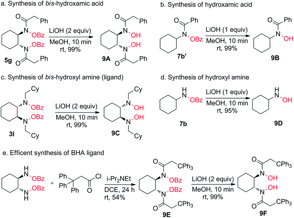 reaction of amine with hydroxyl