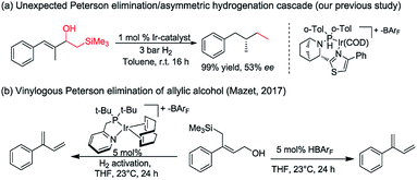 Tandem Peterson olefination and chemoselective asymmetric hydrogenation ...