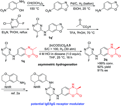 Highly efficient Ir-catalyzed asymmetric hydrogenation of ...