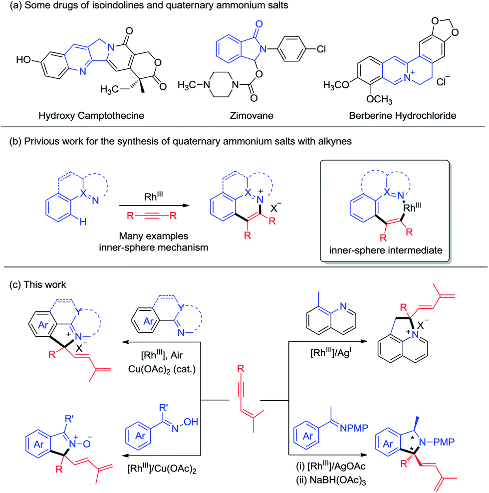 Rhodium( iii )-catalyzed diverse [4 + 1] annulation of arenes with 1,3-enynes via sp 3 /sp 2 C–H ...