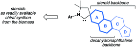 The debut of chiral cyclic (alkyl)(amino)carbenes (CAACs) in ...