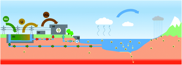 Nuclear fuel cycle, with a liquid ore and fuel: toward renewable energy ...
