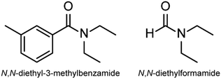 N , N -Diethyl-3-methylbenzamide (DEET) acts as a metal–organic ...