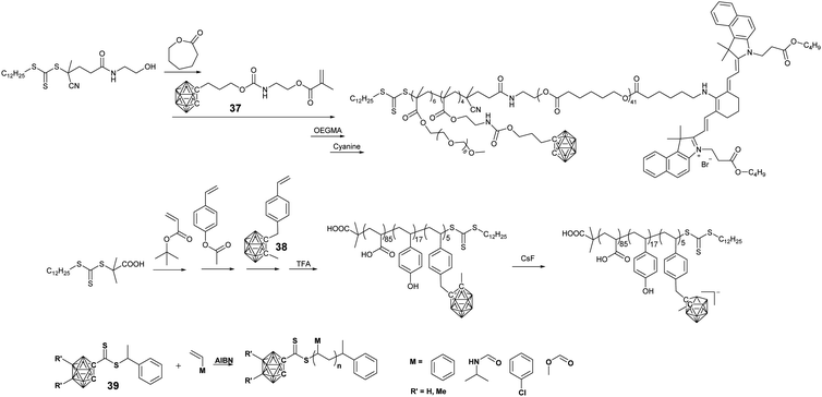 Introducing borane clusters into polymeric frameworks: architecture ...