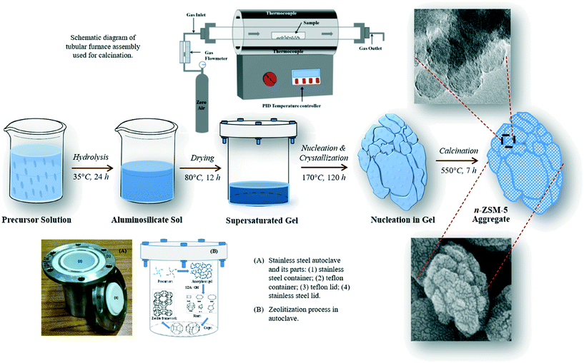Nanostructured zeolite with brain-coral morphology and tailored acidity ...
