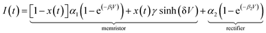 Nonlinear ion drift-diffusion memristance description of TiO 2 RRAM ...